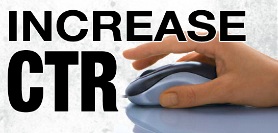 How to Organically Increase CTR (Click Through Rate) | Design vs ...